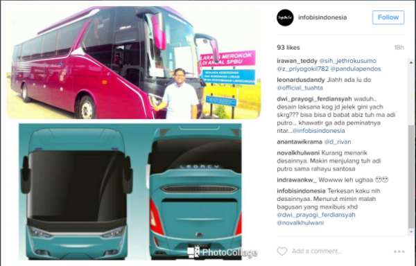 Foto Bus Terbaru Legacy Sky SR - 2